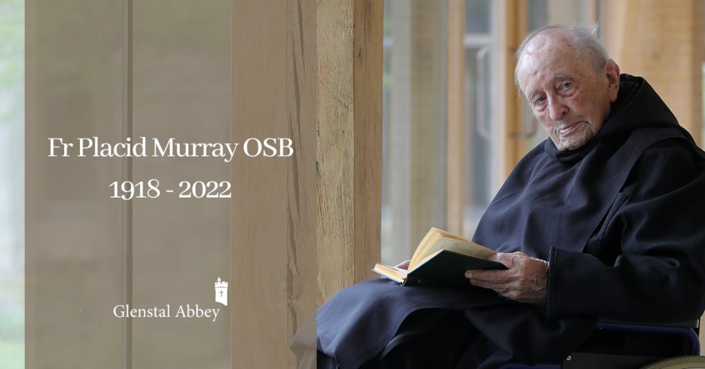 Obituary and Funeral Arrangements for Fr Placid Murray OSB | Glenstal Abbey