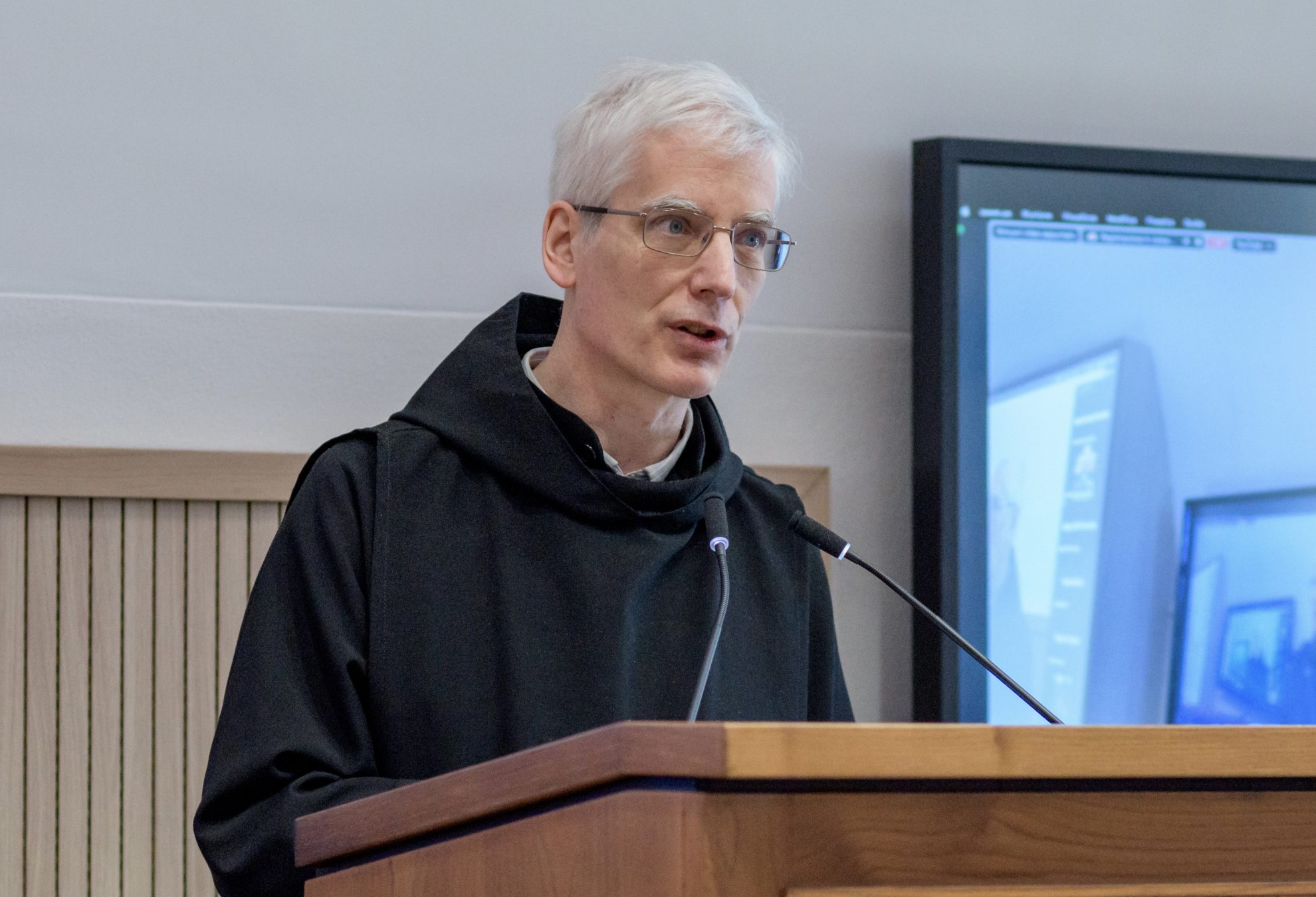 Fr Columba in Rome | Glenstal Abbey