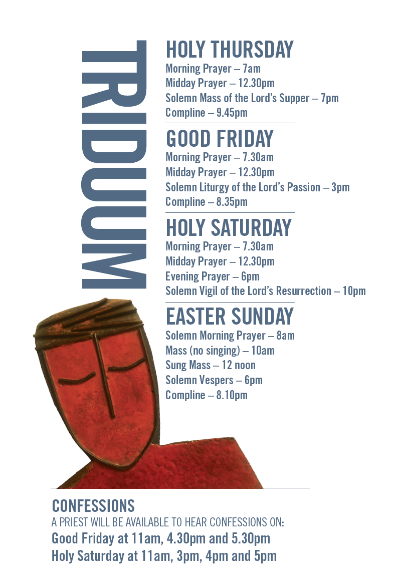 Holy Week/Easter Timetable | Glenstal Abbey